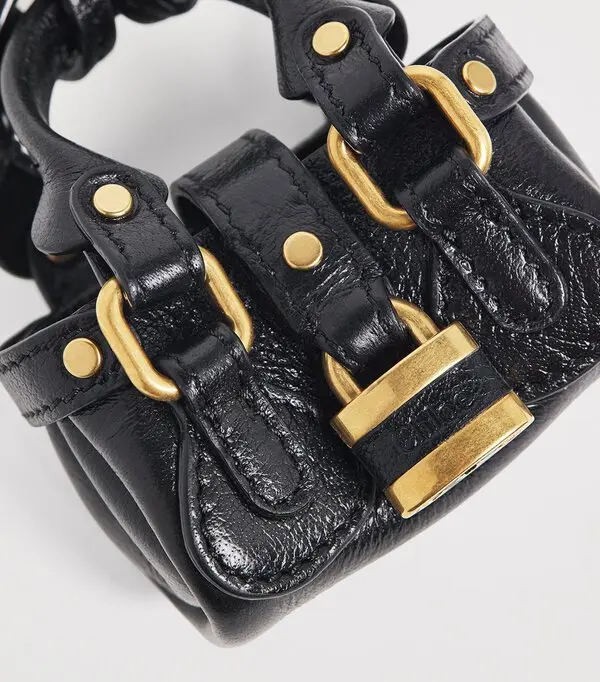 Chloé Leather Symbols Mini Paddington Bag Charm