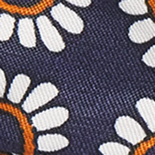 Sandro Floral Print Scrunchie - Blue