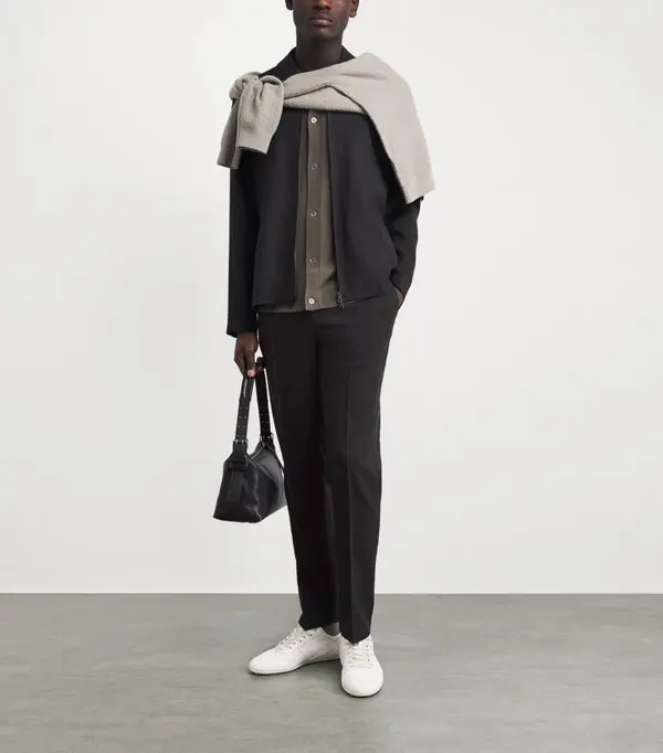 Sunspel Textured Wool Chinos