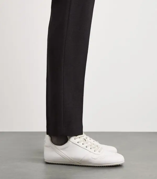 Sunspel Textured Wool Chinos