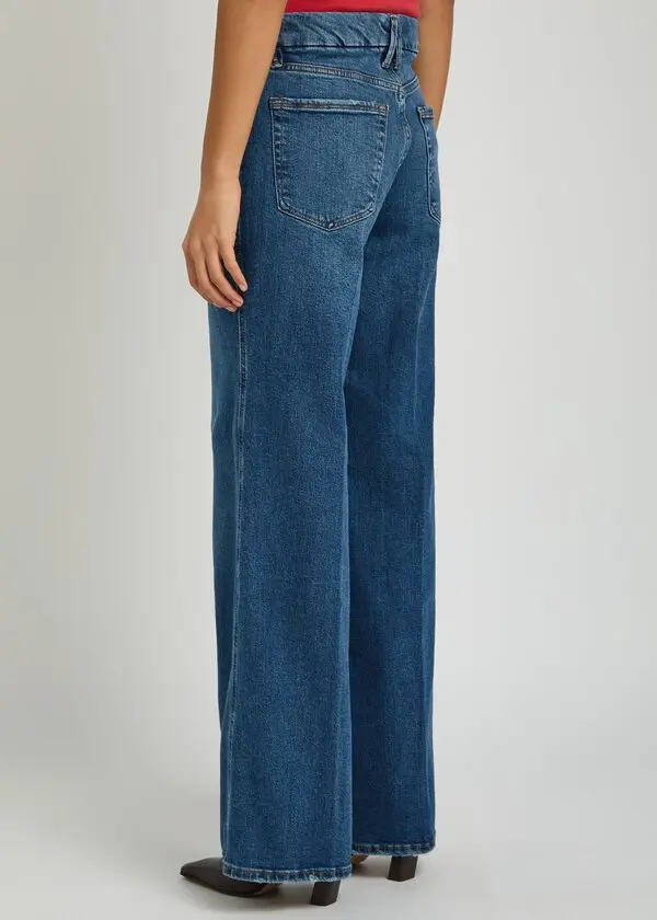 Good American High-rise Wide-leg Jeans