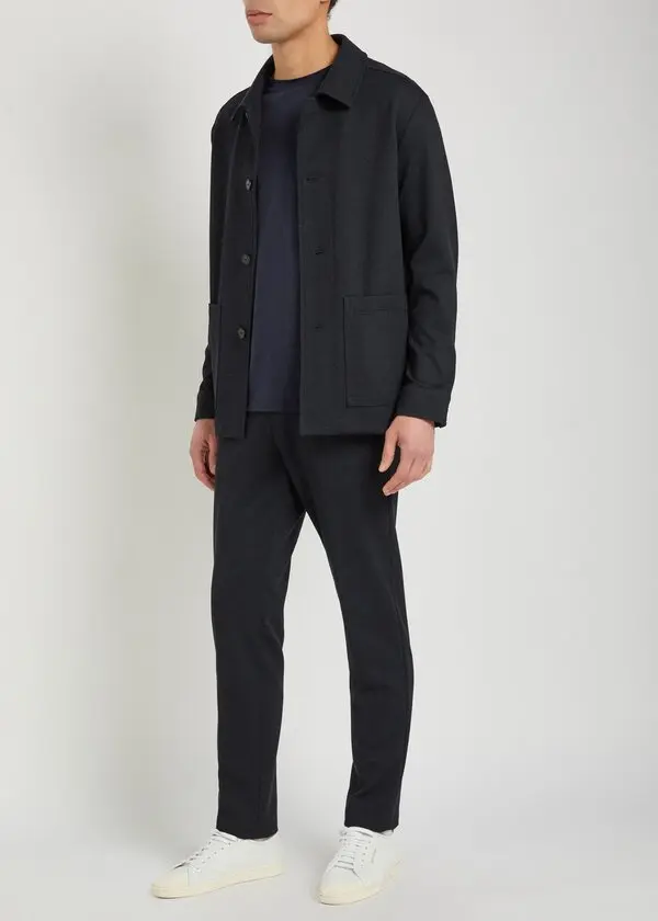 BOSS Piqué Jersey Jacket