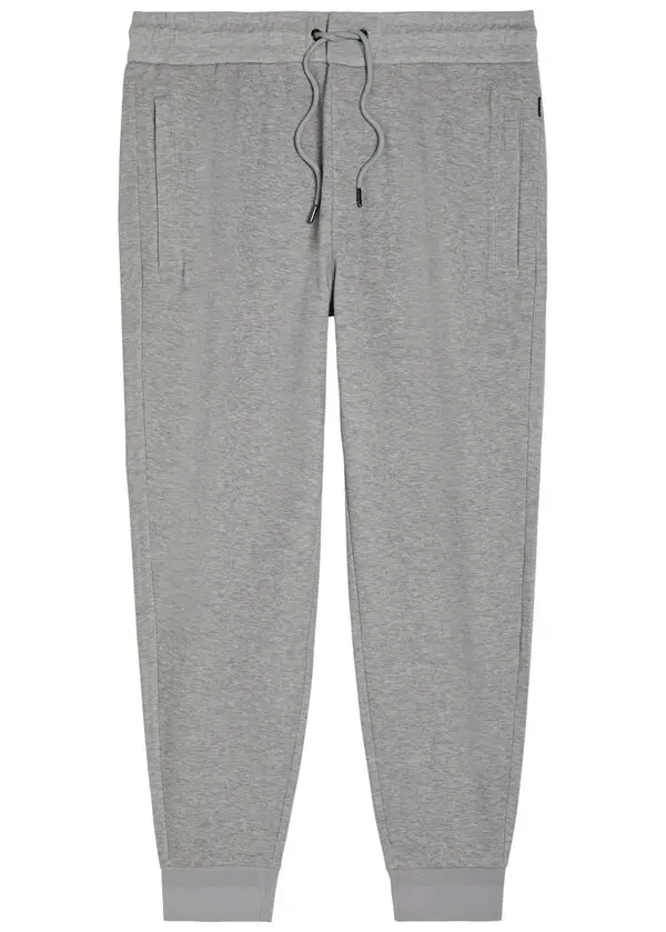 BOSS Slim-leg Cotton-blend Sweatpants