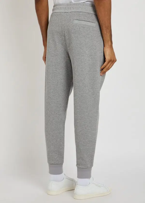 BOSS Slim-leg Cotton-blend Sweatpants