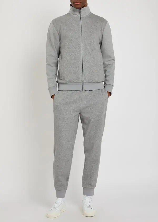 BOSS Slim-leg Cotton-blend Sweatpants