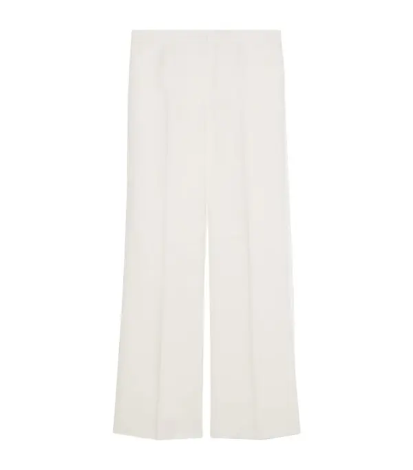 Marina Rinaldi Linen Straight Leg Trousers