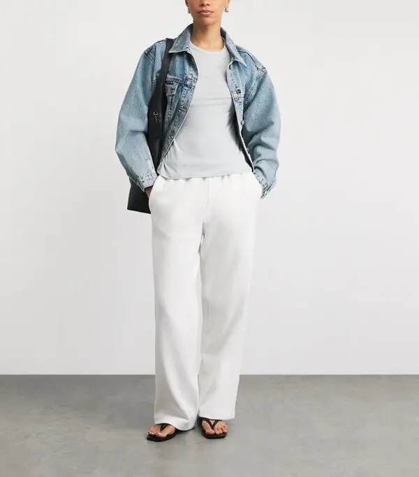 SKIMS Modal Sheer T-shirt - Grey