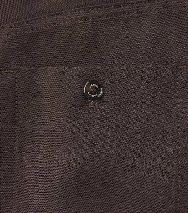 Sandro Wide-leg Tailored Trousers