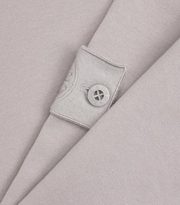 Stone Island Cotton-blend Ghost Sweatshirt - Grey