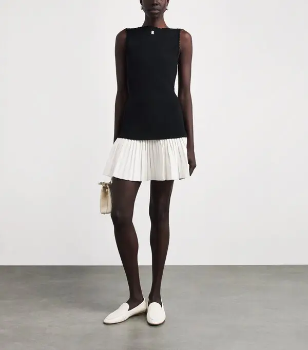 Sandro Boat-neck Mini Dress