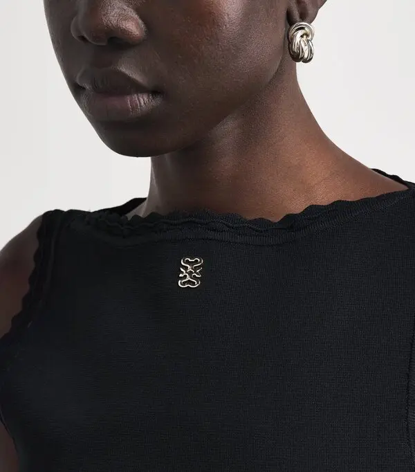 Sandro Boat-neck Mini Dress