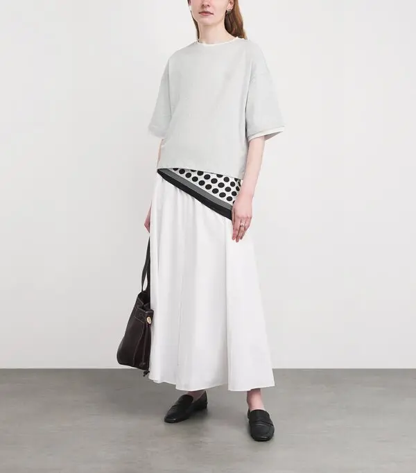 Sandro Cotton T-shirt With Logo - Black