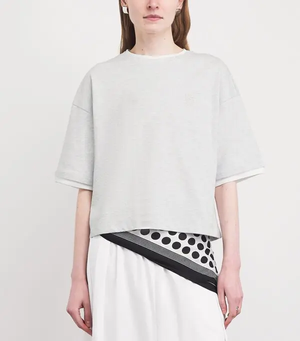 Sandro Cotton T-shirt With Logo - Black