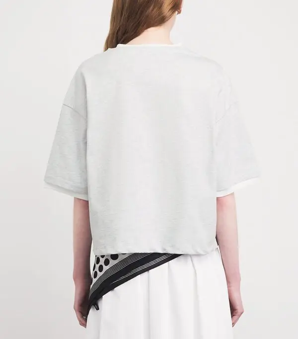Sandro Cotton T-shirt With Logo - Black