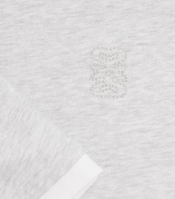 Sandro Cotton T-shirt With Logo - Black