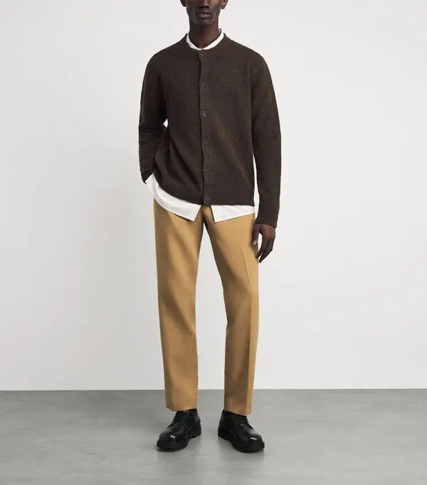 Sandro Stretch Jersey Trousers - Beige