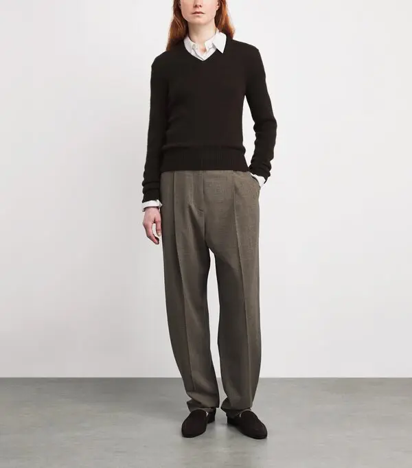 THE ROW Nalini Goat Cashmere Sweater