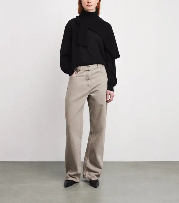 THE ROW Finbar Straight Leg Jeans