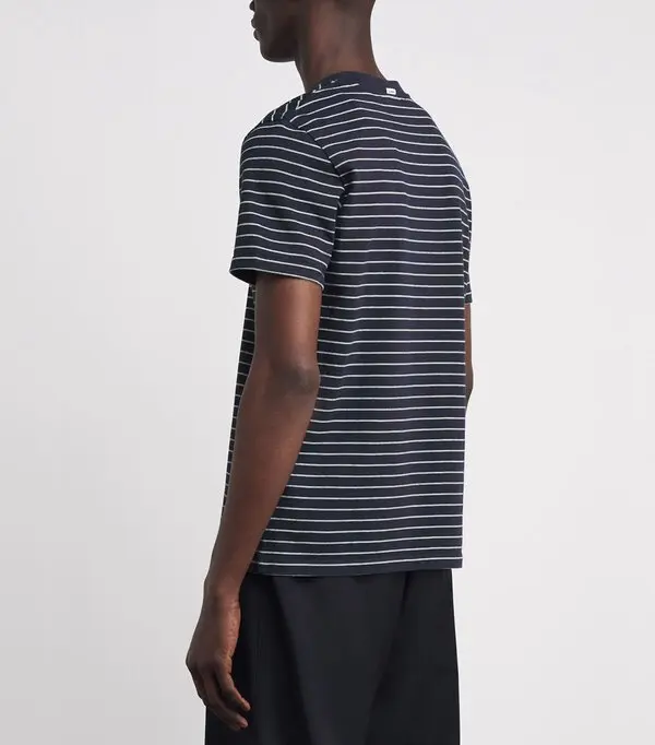 Sandro Cotton Sailor T-shirt - Blue
