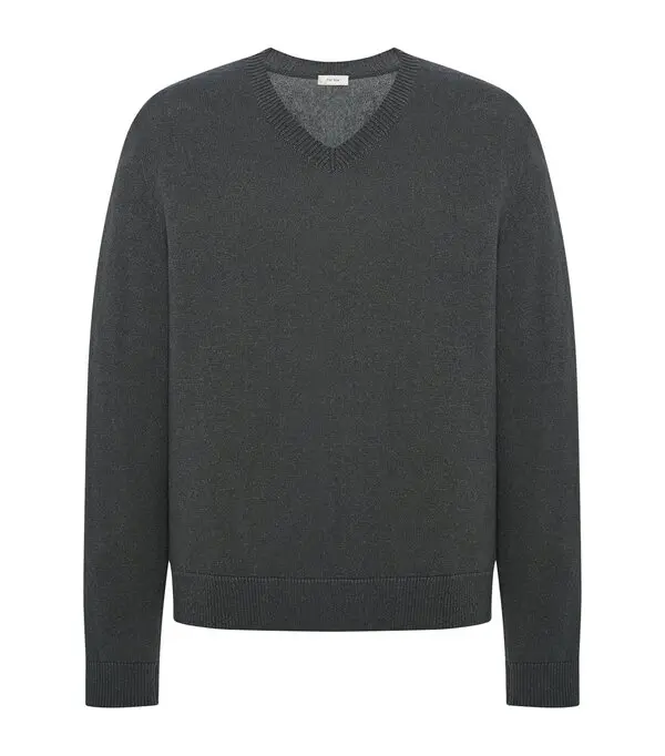 THE ROW Memphis Cashmere Sweater - Grey
