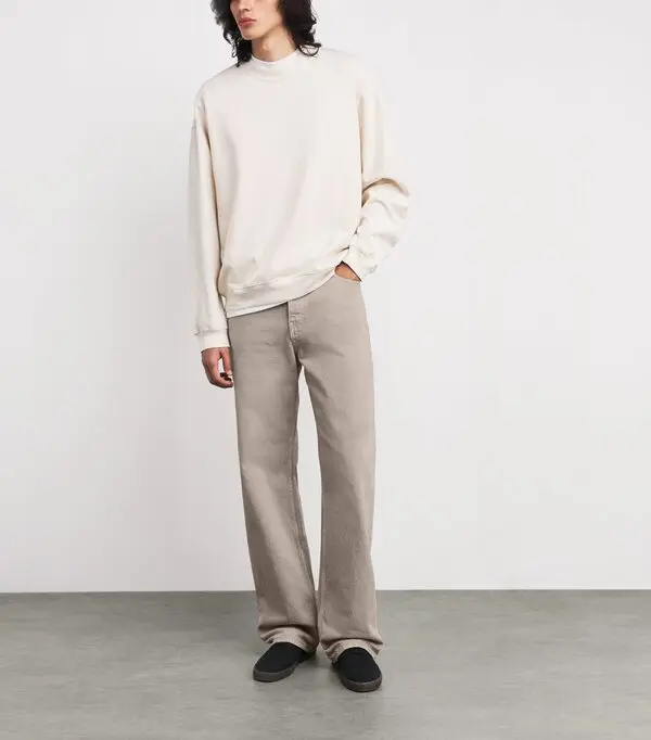 THE ROW Siouxie Straight Jeans - Grey