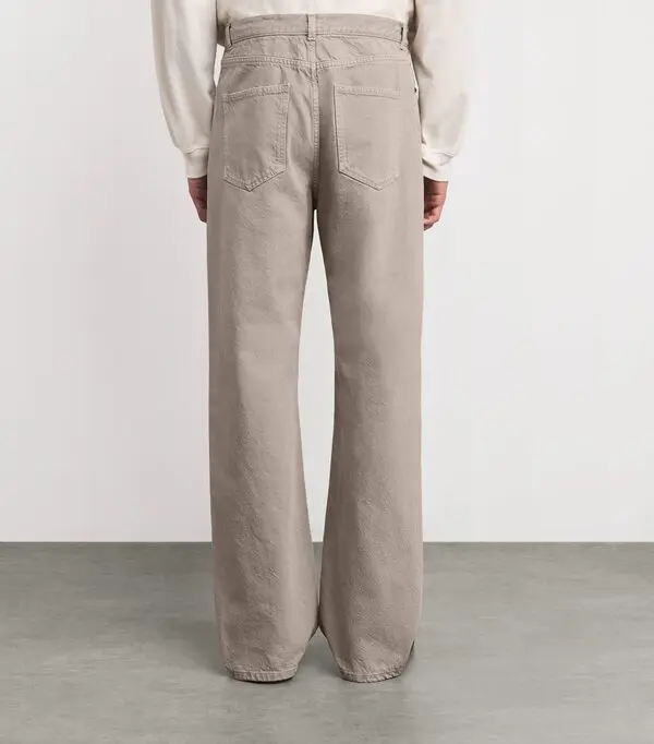 THE ROW Siouxie Straight Jeans - Grey