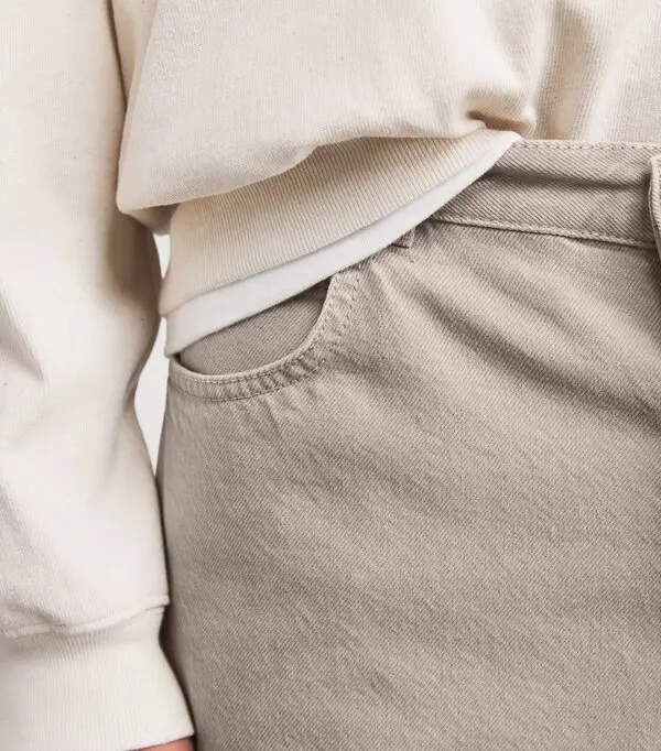 THE ROW Siouxie Straight Jeans - Grey