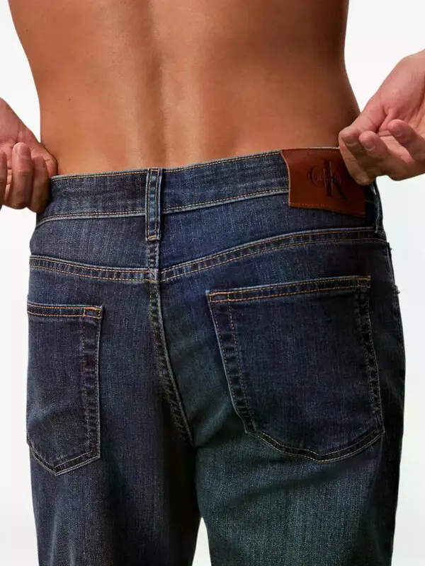 Calvin Klein Logo-patch Jeans