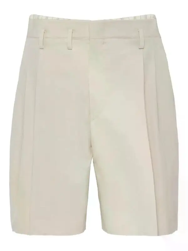 MAISON MARGIELA Pleated Wide-leg Shorts