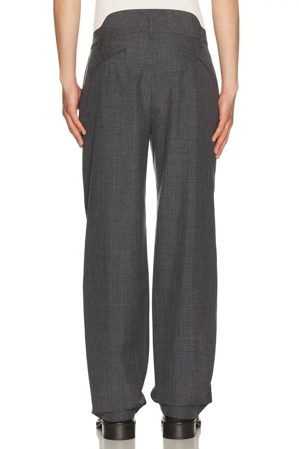 Commission Low-rise Bow Trousers