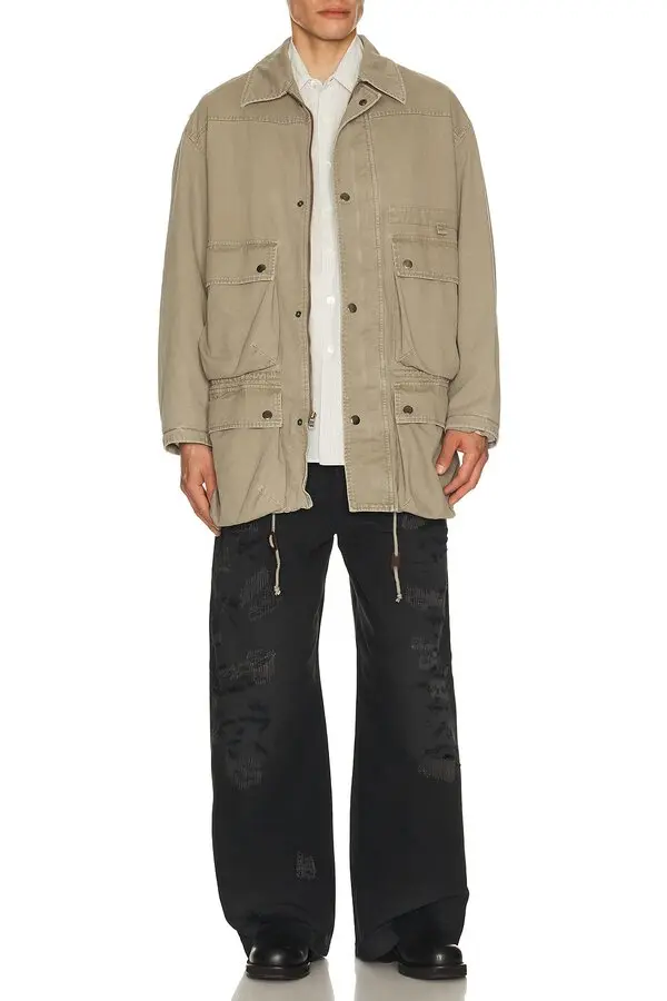 Acne Studios Plass Mending Jean - Black