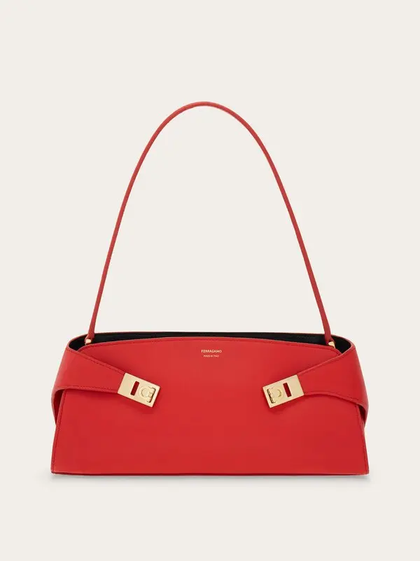 FERRAGAMO Hug East-west Shoulder Bag - Red