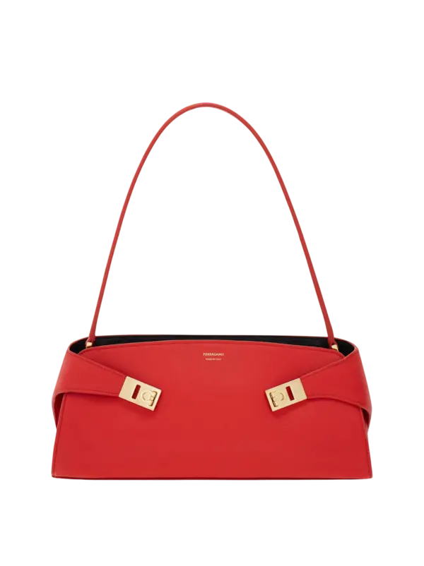FERRAGAMO Hug East-west Shoulder Bag - Red