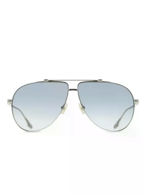Victoria Beckham Pilot-frame Sunglasses - Grey