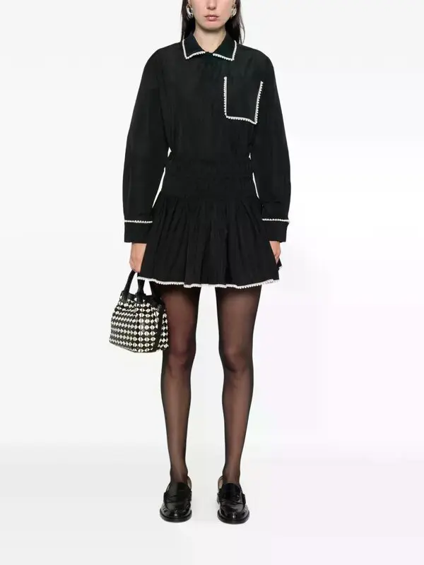 Maje Braid-trim Shirt