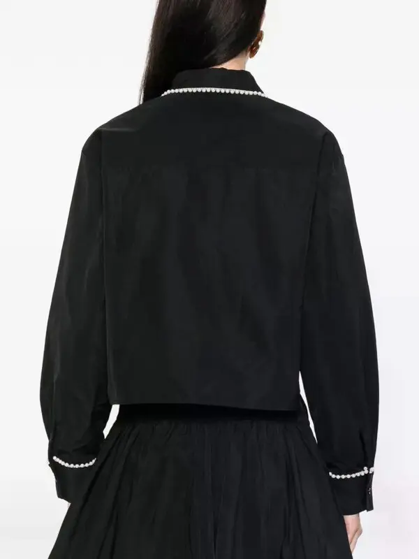 Maje Braid-trim Shirt