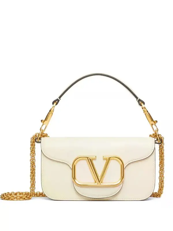 Valentino Garavani Locò Small Shoulder Bag - Neutrals