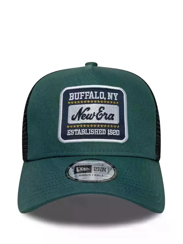 New Era 9forty A-frame Patch Trucker Hat - Green