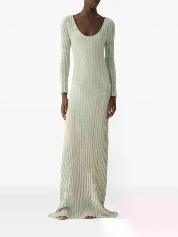 Fabiana Filippi Long-sleeve Knitted Dress