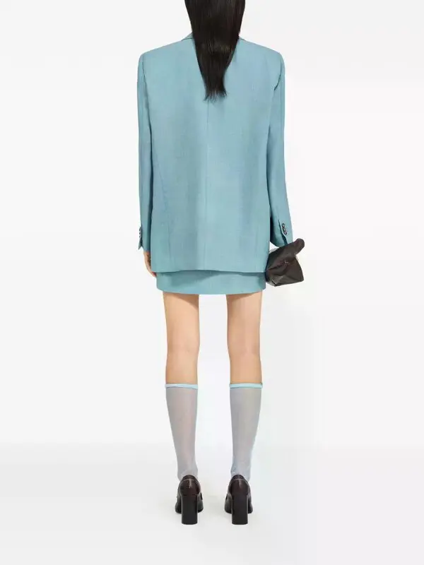 MAISON MARGIELA Long-sleeve Blazer - Blue