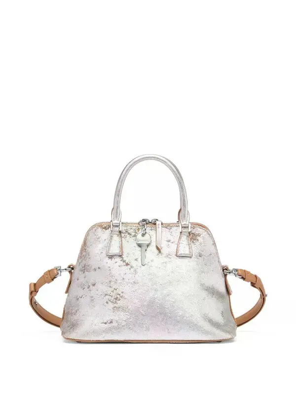 MAISON MARGIELA Mini 5ac Tote Bag - Silver
