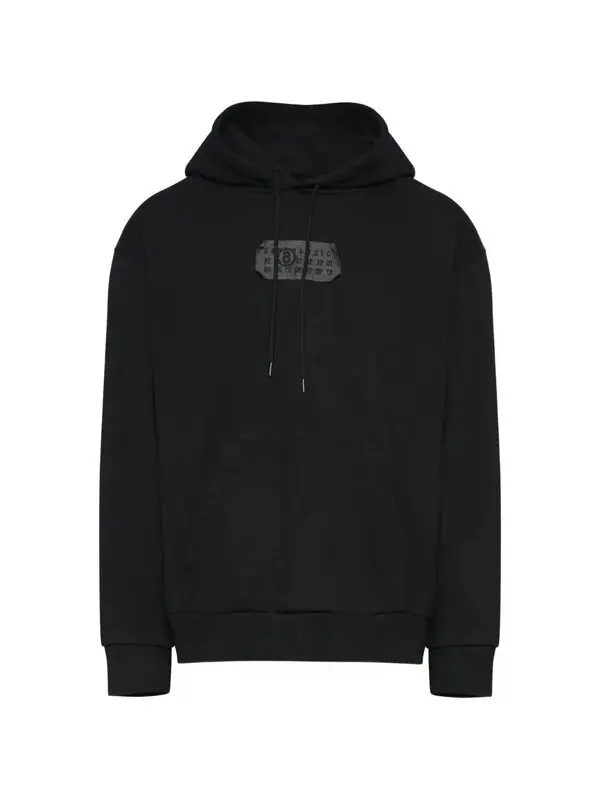 MAISON MARGIELA Long-sleeve Hoodie - Black