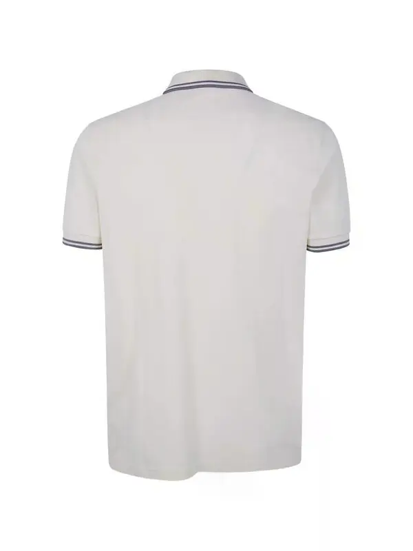Fred Perry Logo-embroidered Polo Shirt - Neutrals