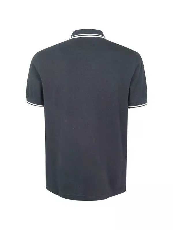 Fred Perry Logo-embroidered Polo Shirt - Grey