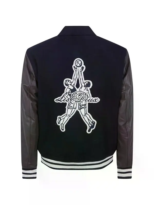 LES DEUX Basket Varsity Jacket