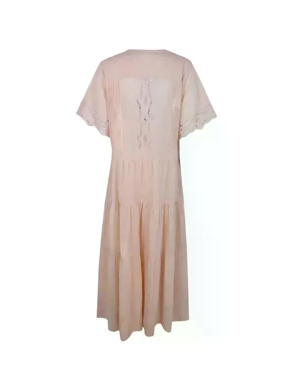 Seventy Openwork Tiered Dress