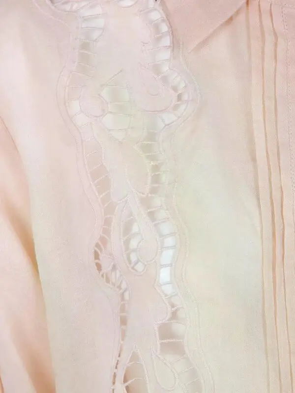 Seventy Openwork Ramie Shirt