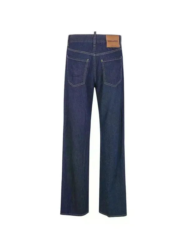 Dsquared2 Belt-loops Trousers - Blue
