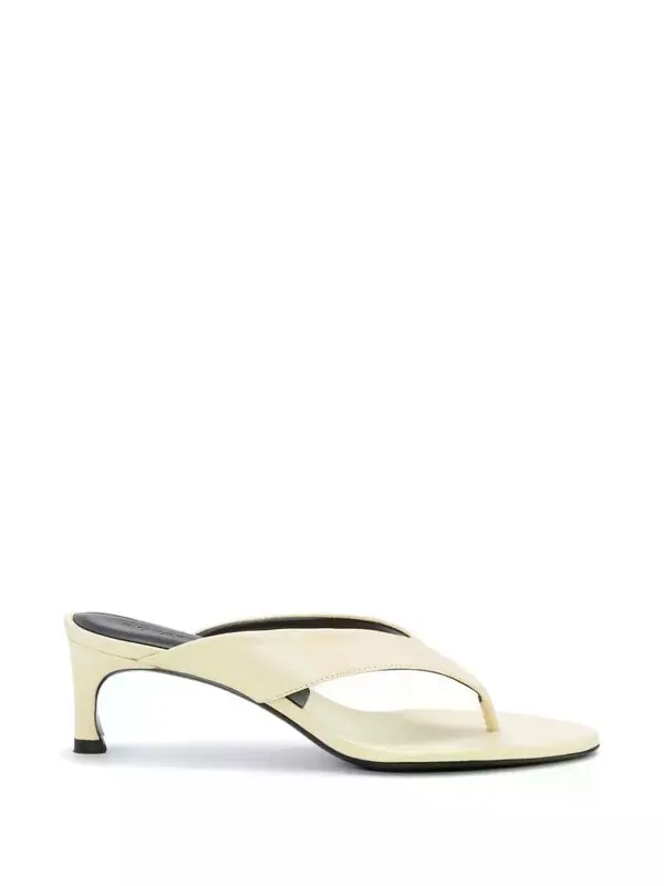 ROTATE BY BIRGER CHRISTENSEN Leather Mules - Neutrals