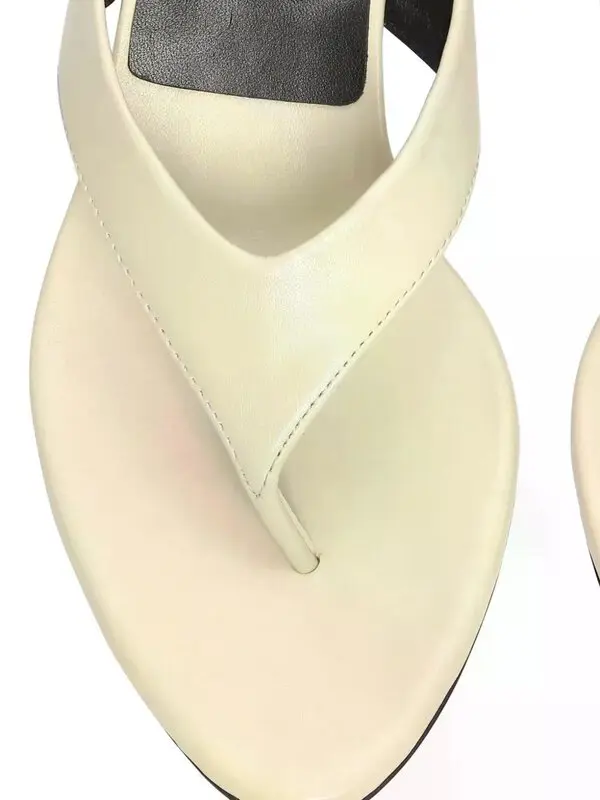 ROTATE BY BIRGER CHRISTENSEN Leather Mules - Neutrals